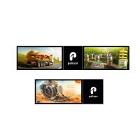 China Android 43 Inch 1080p USB Disk 400 Nits LCD Video Wall for sale
