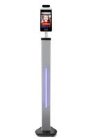 China IPS LCD DC12V Face Recognition Infrared Temperature Kiosk for sale