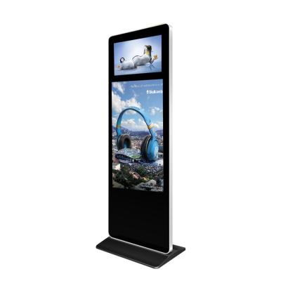 Cina Schermo doppio dell'interno che sta LCD annunciando esposizione in vendita