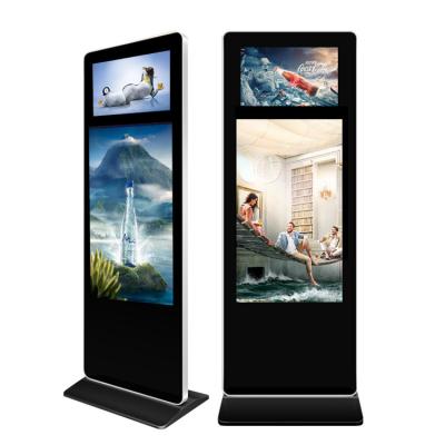 Cina Schermo doppio dell'interno che sta LCD annunciando esposizione in vendita