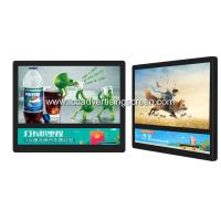 China Double Screen Wall Mounted Advertising LCD  Display For Elevator for sale