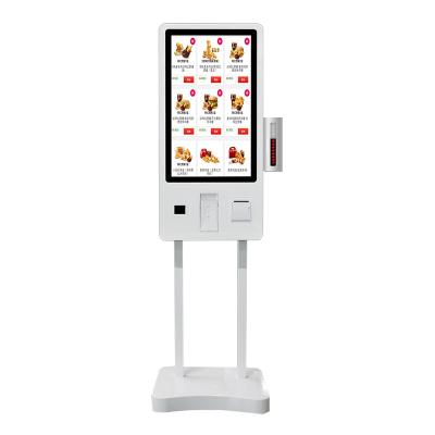 Cina chiosco d'ordinazione di self service del touch screen 400cd/m2 con l'impaginatore senza fili in vendita