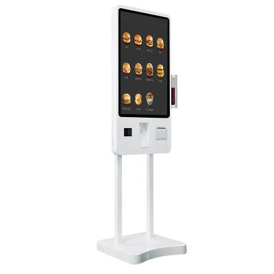 Cina chiosco d'ordinazione di self service del touch screen 400cd/m2 con l'impaginatore senza fili in vendita