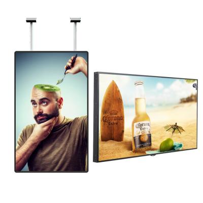 China Het plafond zette 43 Duim 2500cd/m2 TFT LCD Adverterend op Vertoning Te koop