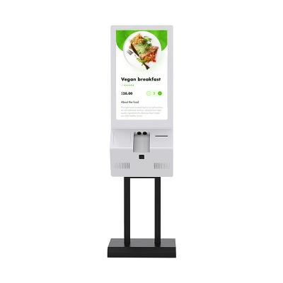 China quiosque de duas faces do tela táctil de 350nits LCD para o terminal da posição à venda