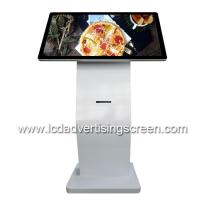 China 21.5 Inch Interactive Capacitive Touch All In One Kiosk With Printer for sale