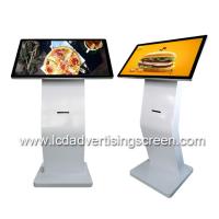 China 21.5 Inch Interactive Capacitive Touch All In One Kiosk With Printer for sale