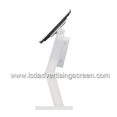 China Totem capacitivo do LCD de um toque de 32 polegadas com impressora à venda