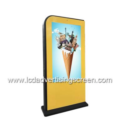 Cina Contrassegno LCD all'aperto di WiFi 3G 4G 2500cd/M2 55in Digital in vendita