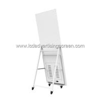 China Floor Standing Foldable Capacitive Touch LCD Advertising Kiosk Display for sale