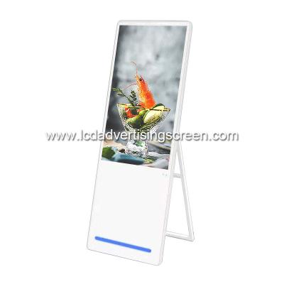 China Движимость видеоплеер рекламы LCD 43 дюймов с рицинусами for sale