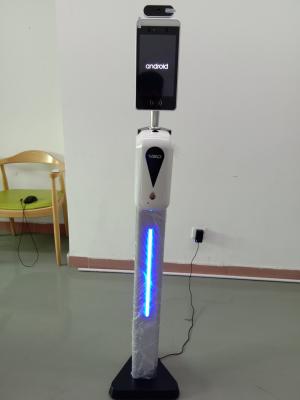 Cina Termometro infrarosso IP65 di riconoscimento facciale di Touchless AI con lo schermo a 8 pollici in vendita