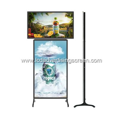 China Propaganda de painel LCD dupla Media Player do IPS 1920x1080P à venda