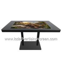 China 32in Nano Capacitive Touch Interactive Smart Coffee Table for sale