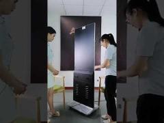 43inch floor standing android wifi 500cd digital signage indoor lcd advertising monitor