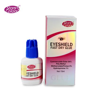 China STARSCOLORS POWERFUL Eyelash Extension Glue Eyelash Extension Supplies Adhesive 1-3 Sec Drying Time Retention 9 Weeks for sale