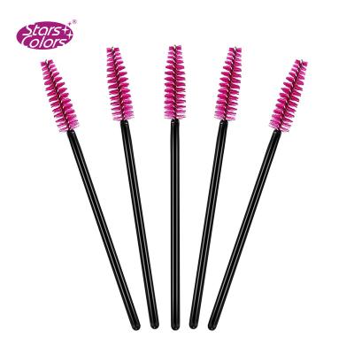 China STARSCOLORS Eyelash Extension Brush Disposable Mascara Wands Eyelash Brushes for sale
