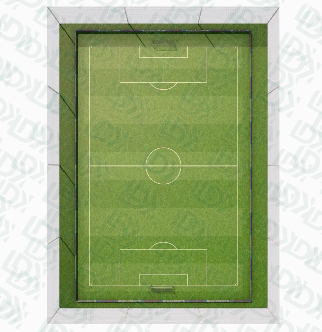 Installation process of sports cage