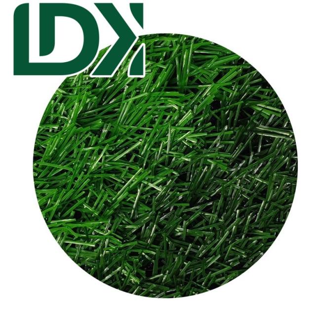 Artificial grass installation on soccer field