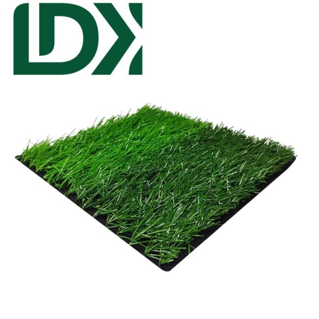 Artificial grass close-up showing texture and density