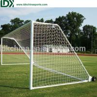 Quality Aluminum Soccer Football Goals Detachable Portable Soccer Net With Nylon Netting for sale