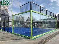 Quality Padel Sports Padel Court Outdoor Equipment Panoramic Platform Tennis Court for sale