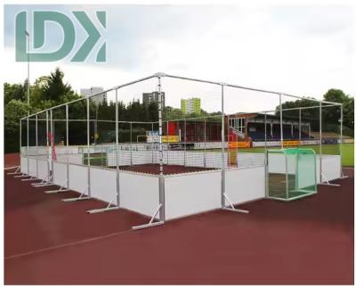 Китай Customized Portable European Football Field Cage Movable Mini Cage For Fewer Players продается