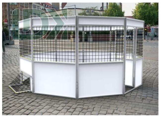 Soccer field installation case 4