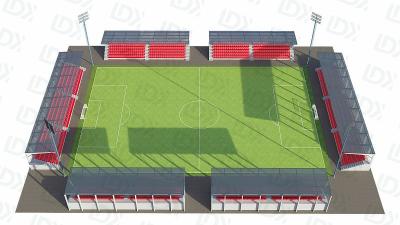Cina Equipaggiamento per campi da calcio per palestre in acciaio Equipaggiamento di allenamento per calcio in acciaio su misura in vendita