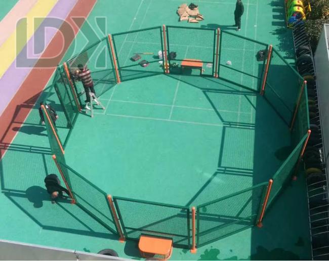 Soccer field installation case 1