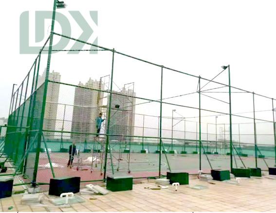 Quality Detachable Portable Soccer Cage Movable Metal Fence Customized for sale