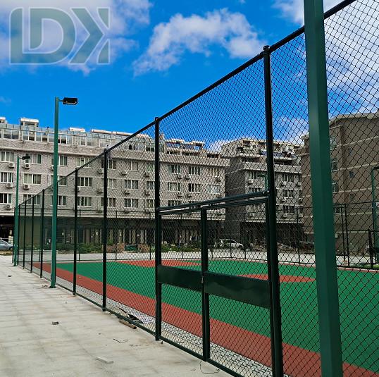Quality High Strength  Soccer Cage Sport Field Panna Football Pitch Steel Fence for sale