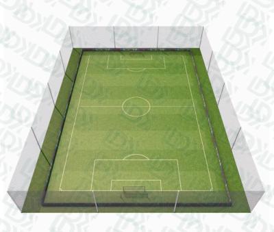 China High Grade Steel Training Soccer Field Artificial Grass  Sports Field Fence for sale