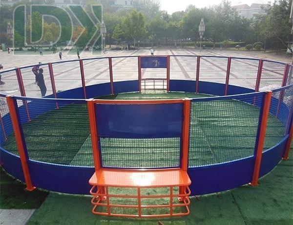Quality Leisures Soccer Field Portable Soccer Cage Indoor Mini Football Steel Cage for sale