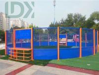 Quality Leisures Soccer Field Portable Soccer Cage Indoor Mini Football Steel Cage for sale