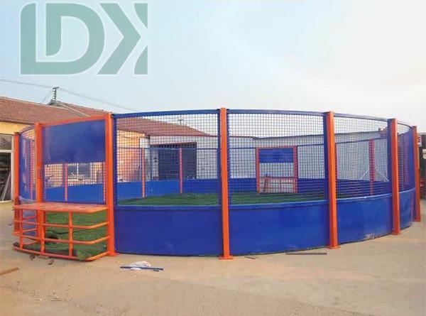 Quality Leisures Soccer Field Portable Soccer Cage Indoor Mini Football Steel Cage for sale