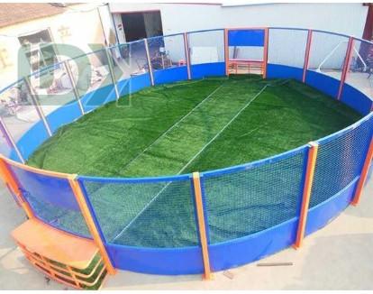 Quality Leisures Soccer Field Portable Soccer Cage Indoor Mini Football Steel Cage for sale