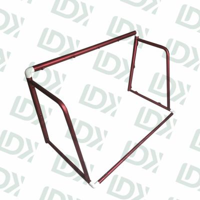 China Aluminum Soccer Goals 1.5 X 0.8m Portable Folding Football Goals For Training Matches for sale
