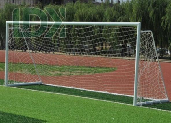 Quality Nylon Aluminum Soccer Goal Net Soft Net Steel Football Goals for sale
