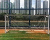 Quality 8' X 24' Soocer Steel Goal Posts Football Soft Netting Sport Equipment for sale