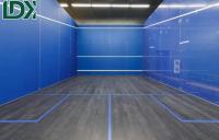 Quality Tempered Glass Squash Court Outdoor Customization Squash Playground Wood for sale