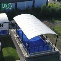 Quality 20m X 10m Outdoor Padel Court Equipment Panoramic Fields Padel Tennis for sale