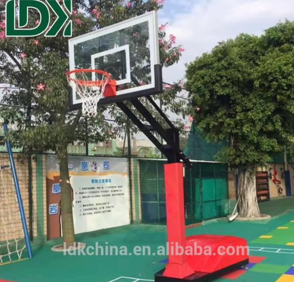 Quality Hot Sale Basketball Equipment Portable Basketball Hoop Adjustable Height for sale