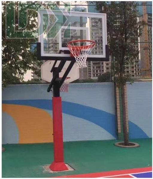 Quality High Quality Basketball Hoop Adjustable Basketball Stand Inground Basketball Goal for sale