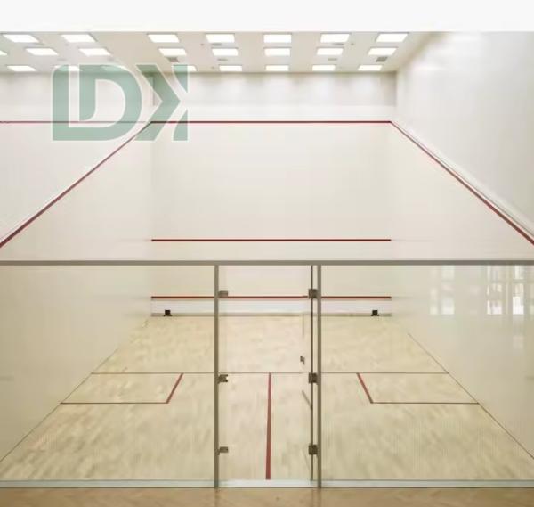 Quality Durable Indoor Squash Court With Glass Front Wall Whole Sales Squash Venue for sale