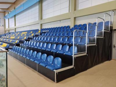 China Customized Colors Retractable Seating Football Stadium Chair Padel Court Foldable Vip Stadium Bleacher For Indoor Or Outdoor for sale
