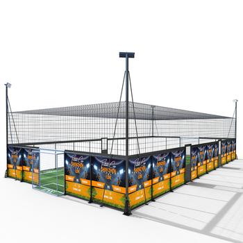 Китай Система футбольного поля с светодиодными клетками с продолжительностью жизни 50 000 часов, водонепроницаемость IP65 для 5-стороннего футбольного обучения продается