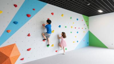 China Factory Direct Modular Climbing Wall Custom UV Printing Outdoor/Indoor Use Easy Installation for sale