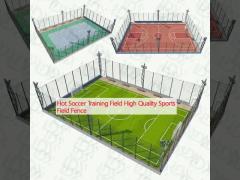 Campo de entrenamiento de fútbol caliente de alta calidad
