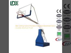Beste verkoop Indoor Draagbare Hydraulische Basketbalstand Duurzaam En Roestvrij